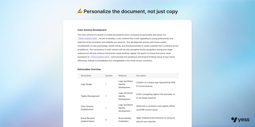 Transform Your Business with Lightning-Fast AI Proposal Generation