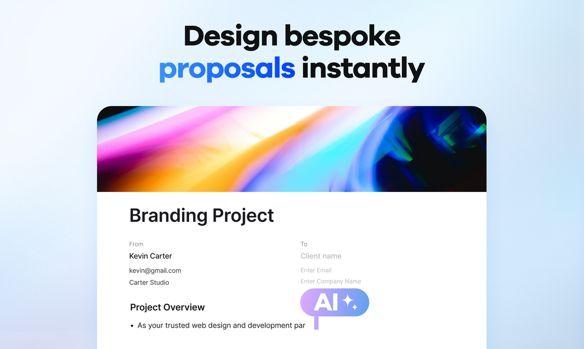 Transform Your Business with Lightning-Fast AI Proposal Generation